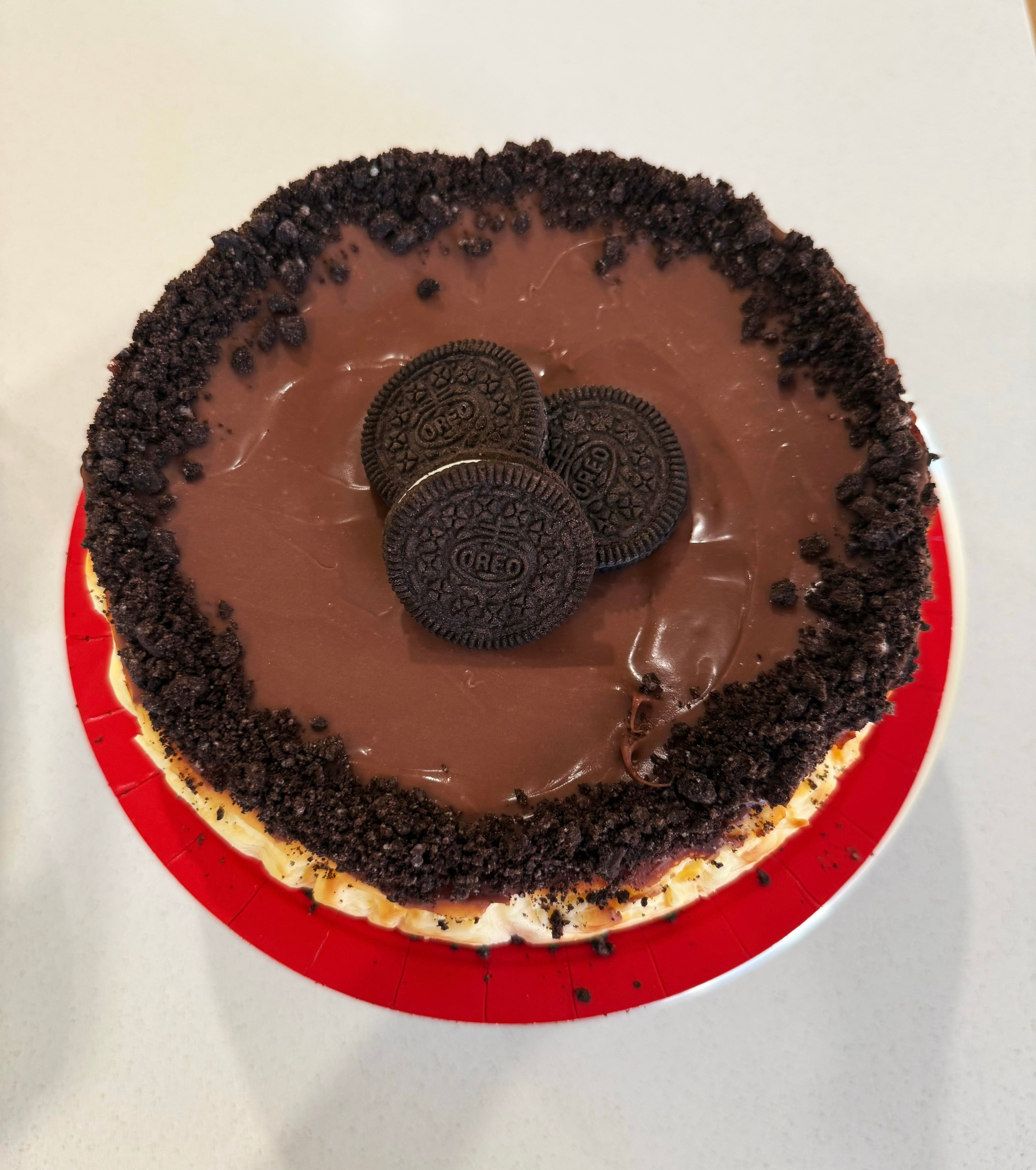 Basque Oreo Cheesecake XL – Chef's Kiss